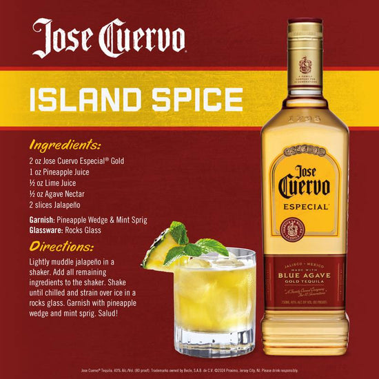 Jose Cuervo Especial Gold Tequila 750ml (80 Proof) - Jose Cuervo – BevMo!