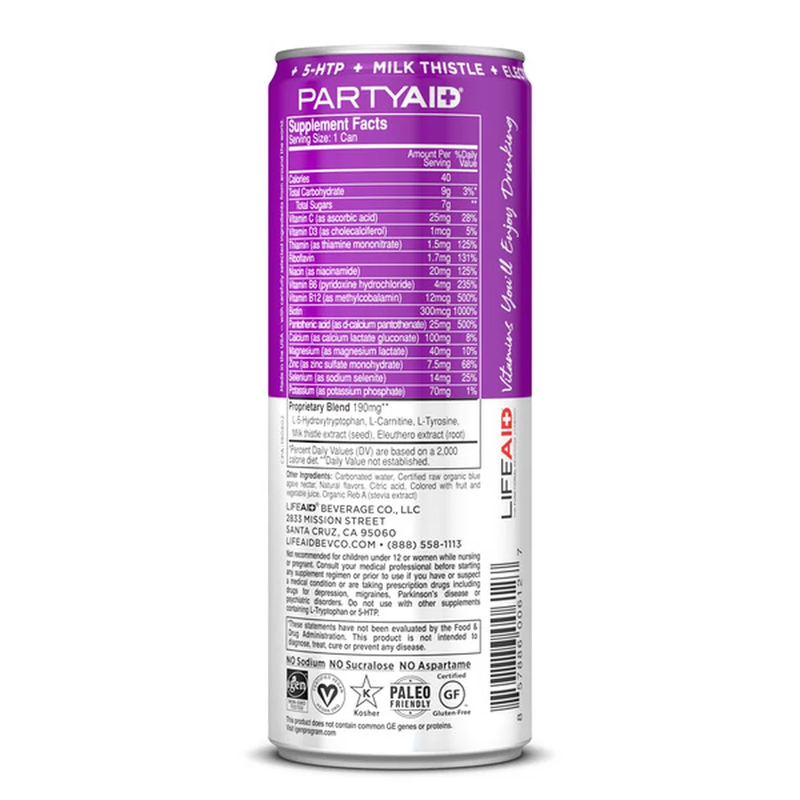 LifeAid Partyaid Restore 12oz - BevMo! – BevMo!