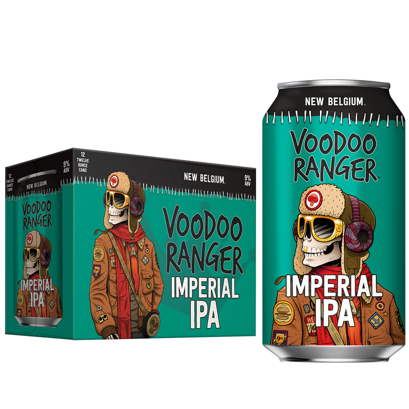 New Belgium Voodoo Ranger Imperial IPA 12pk 12oz Can 9.0% ABV - New ...