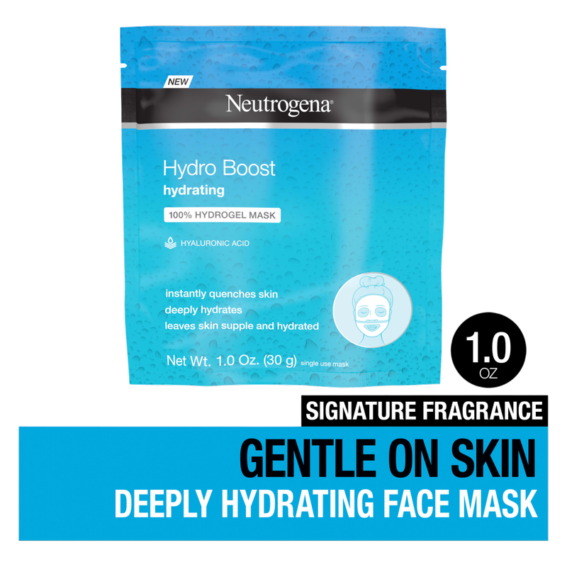 Neutrogena Hydro Boost Hydrating 100% Hydrogel Mask, 1 Oz - Neutrogena ...
