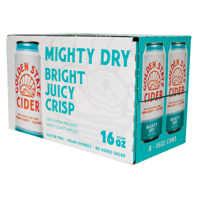 Golden State Cider Mighty Dry (8PKC 16 OZ) - Golden State Cider – BevMo!
