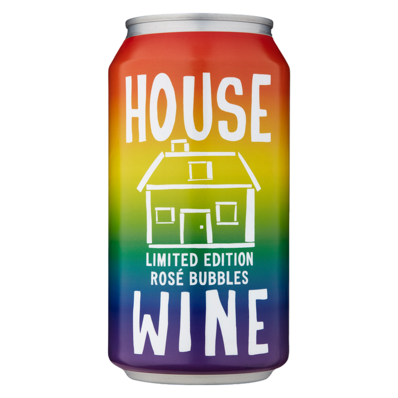 House Wine Rose Bubbles 375ml Can – BevMo!