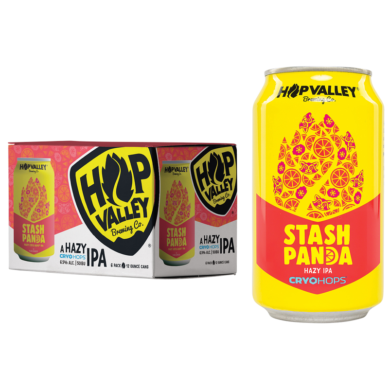 Hop Valley Stash Panda Hazy IPA 6pk 12oz Can 6.5% ABV - BevMo! – BevMo!