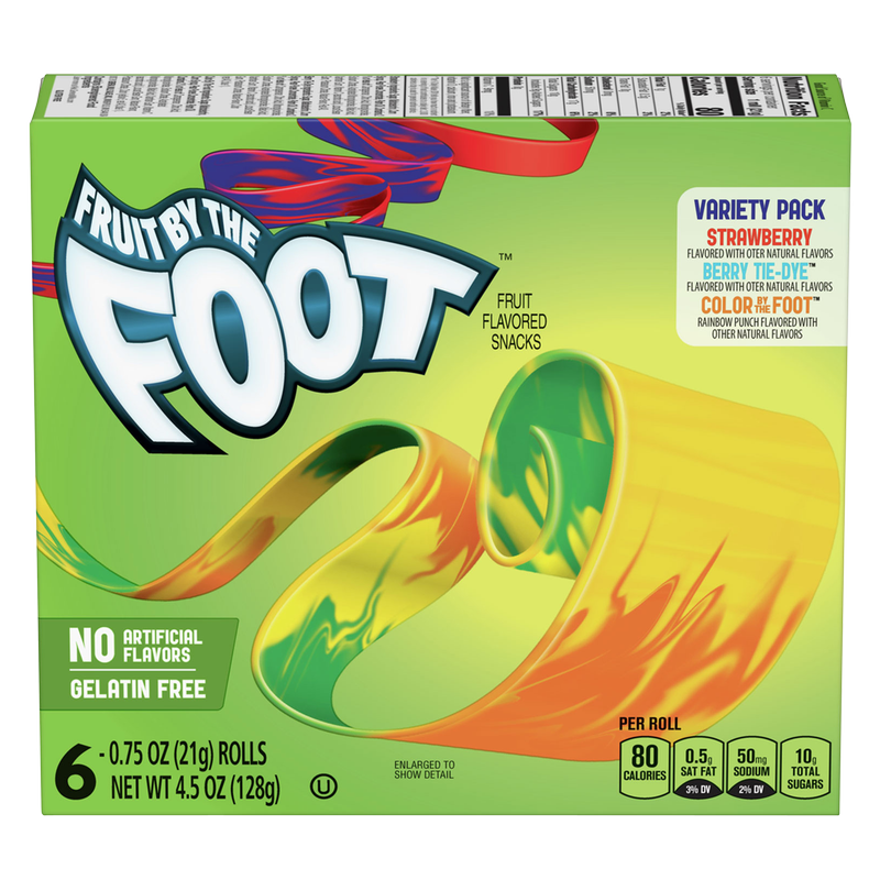 Fruit By The Foot Variety Pack 6ct - Fruit by the Foot – BevMo!