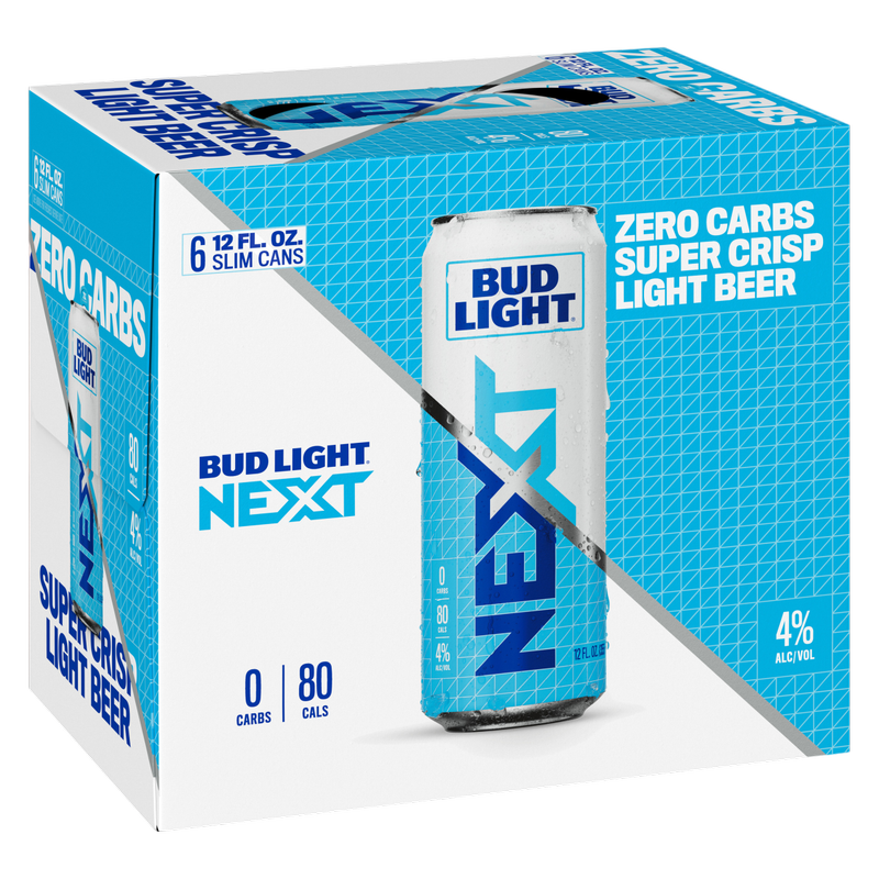 Bud Light NEXT 6pk 12oz - Bud Light – BevMo!