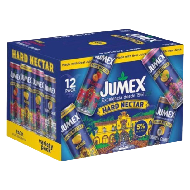 Jumex Hard Nectar Variety Pack 12pk 12oz Cans 5% ABV - Jumex Hard – BevMo!