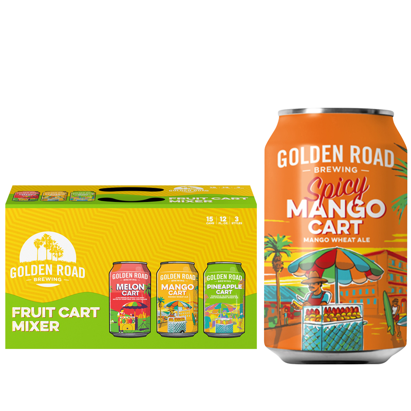 Golden Road Brewing Fruit Cart Mixer 15pk 12oz Can - BevMo! – BevMo!