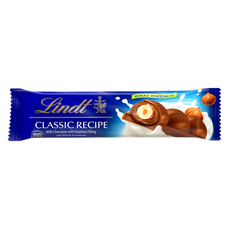Lindt Classic Recipe Whole Hazelnut Stick, 1.2oz - Lindt – BevMo!