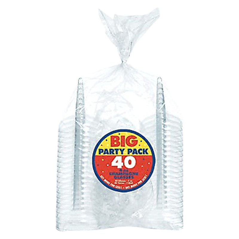 Amscan Plastic Champ Gls 32ct - Amscan – BevMo!