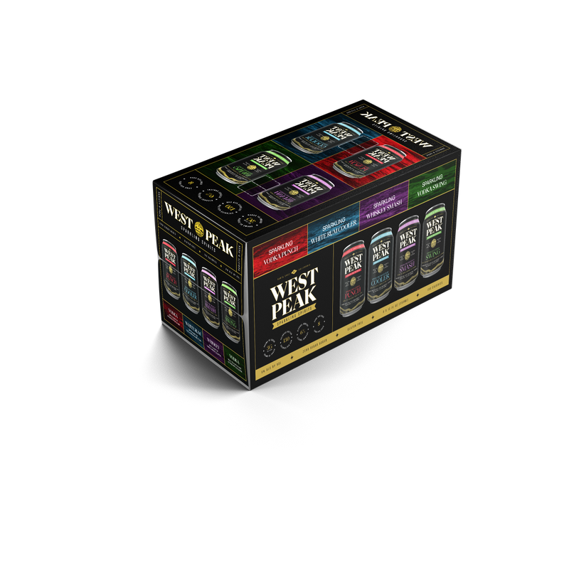 West Peak Spirits Variety Pack 8pk 12oz Can - West Peak – BevMo!