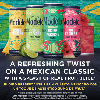 Modelo Spiked Aguas Frescas Variety Pack 12pk 12oz Can 4.5% ABV ...