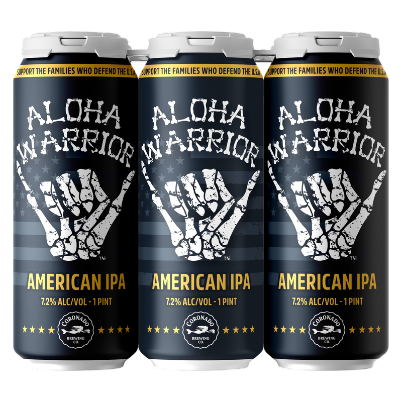 CORONADO ALOHA WARRIOR 6PKC - Coronado Brewing – BevMo!