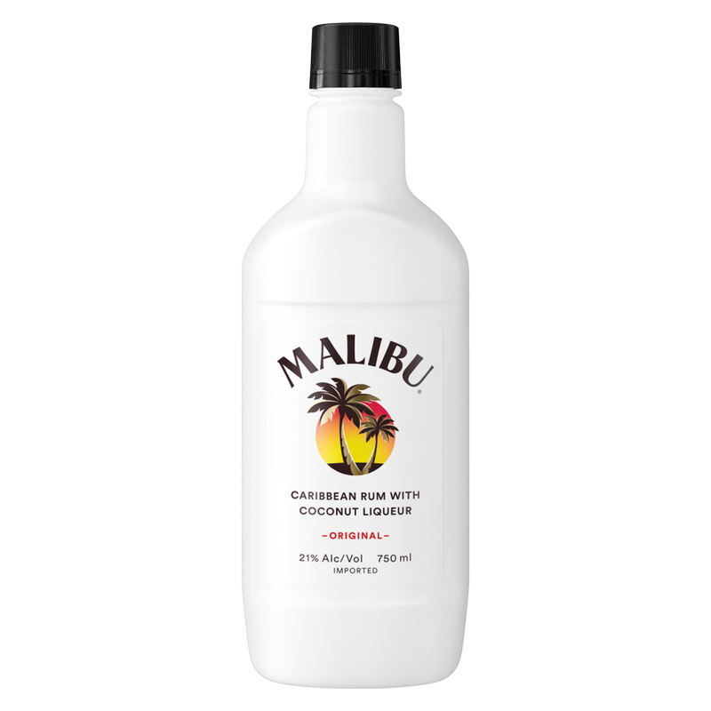Malibu Coconut Rum Plastic 750ml (42 Proof) - Malibu – BevMo!