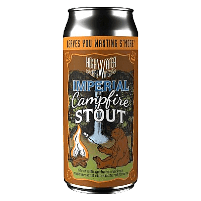 High Water Brewing Imperial Campfire Stout Single 16oz Can - BevMo ...