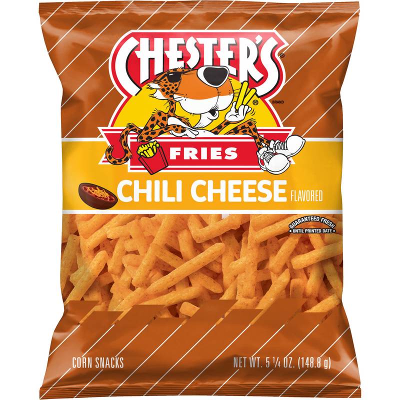 Chester's Fries Corn Snacks Chili Cheese Flavored 5.25oz - Chesters ...