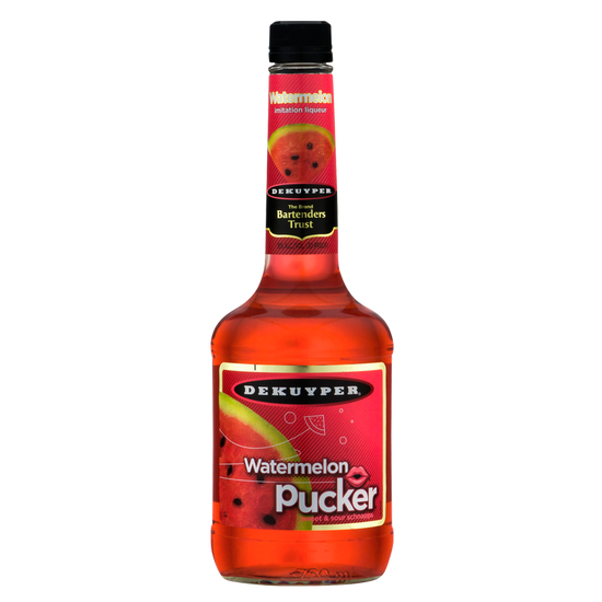 Dekuyper Watermelon Pucker Schnapps Liqueur 750ml - DeKuyper – BevMo!