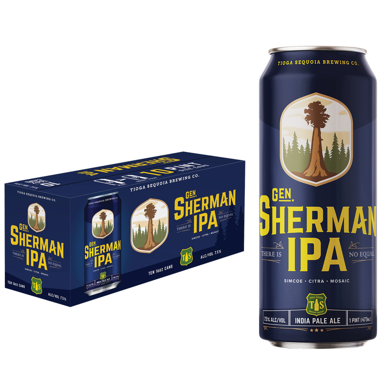 Tioga-Sequoia General Sherman IPA (10PKC 16 OZ) - Tioga-Sequoia – BevMo!