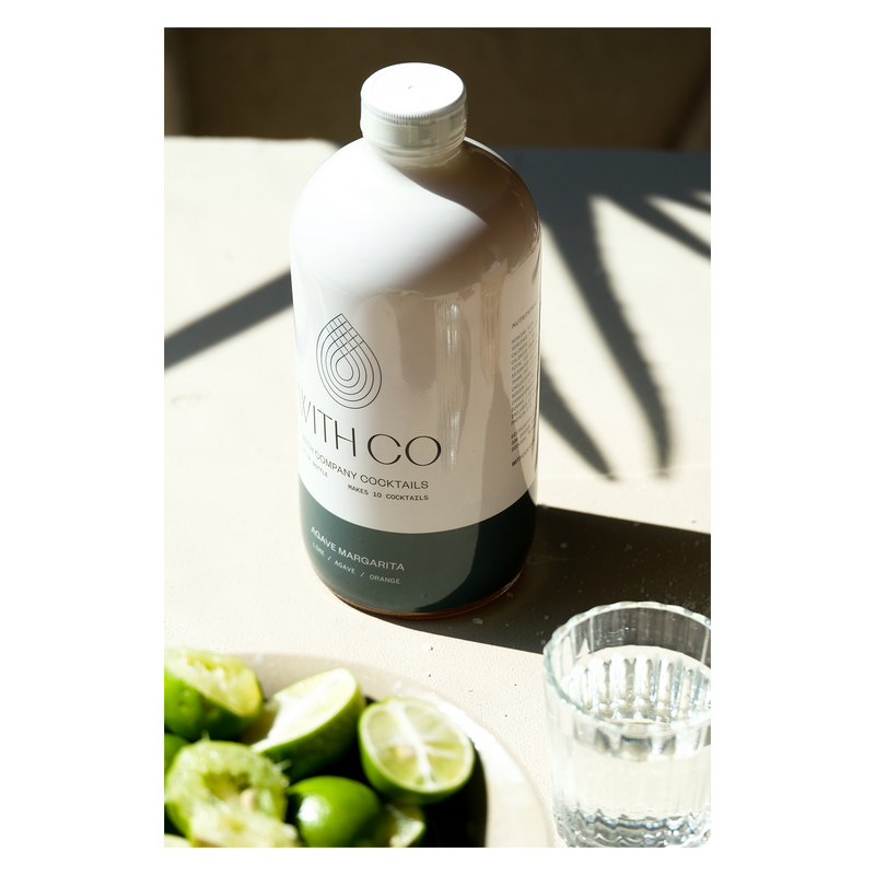 WithCo Cocktails Agave Margarita Non-Alcoholic Cocktail Mixer 16oz Btl ...