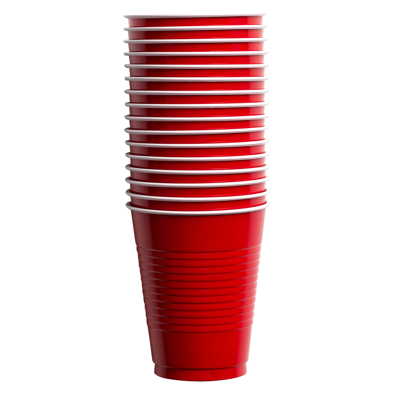 Party Dimensions Red Party Cups 16ct - Party Dimensions – BevMo!