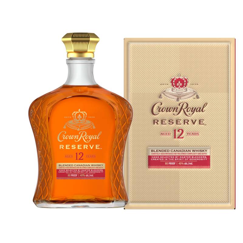 Crown Royal 12 Year Reserve 750ml Bottle - Crown Royal – BevMo!