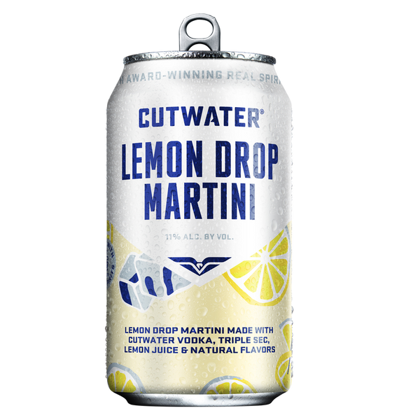 Cutwater Lemon Drop Martini 4pk 12oz Cans - Cutwater – BevMo!