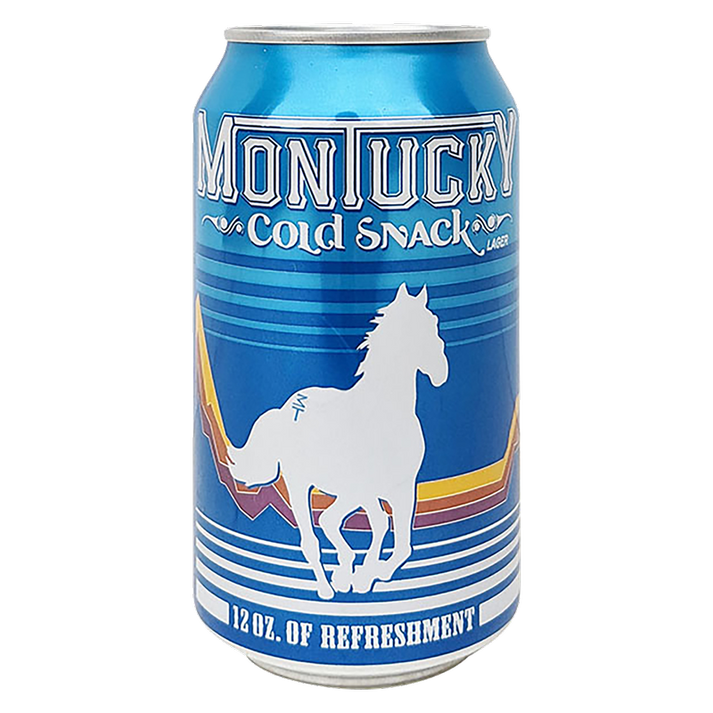 Montucky Cold Snacks Lager 12pk 12oz Can 4.1% ABV - Montucky – BevMo!