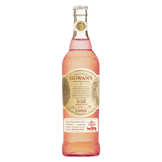 Gowan's Heirloom Ciders Rose Applewine Heirloom Cider (500 ML BTL ...