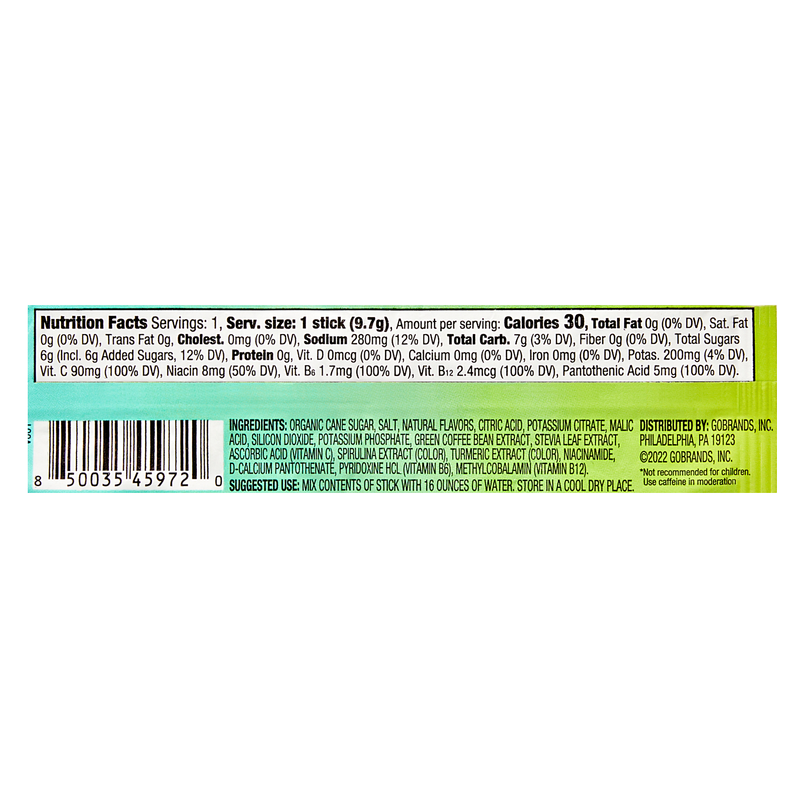 Goodnow Limeade Energy Electrolyte Drink Mix Powder - Goodnow – BevMo!