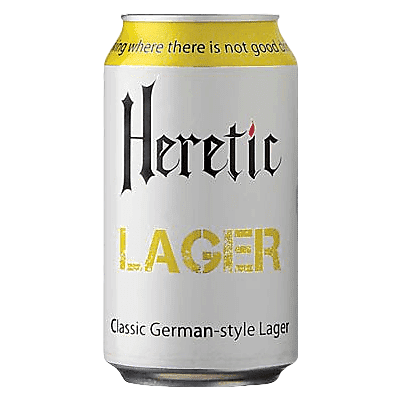 Heretic Brewing Munich Helles Lager 6pk 12oz Can - Heretic – BevMo!