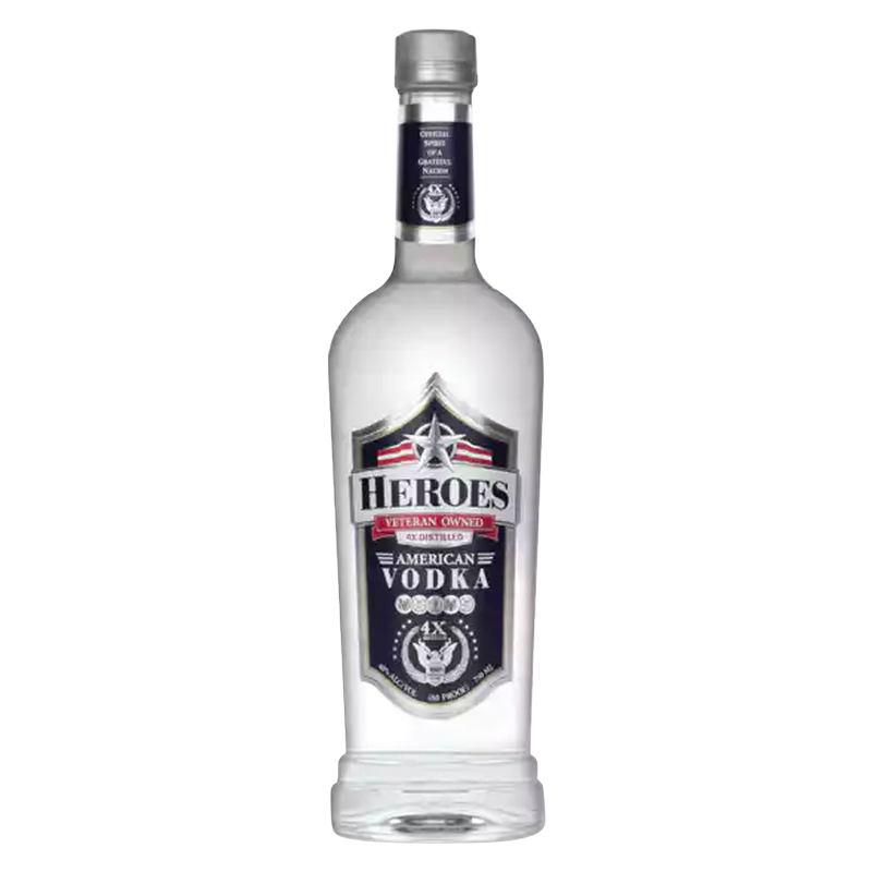 Heroes American Vodka 750ml - Heroes – BevMo!