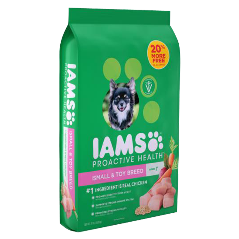 Iams Proactive Health Adult Small & Toy Breed 15 lb - BevMo! – BevMo!