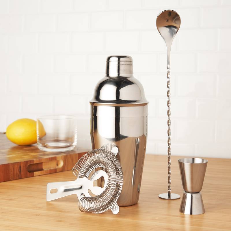 Stainless Steel Barware Set - TRUE – BevMo!
