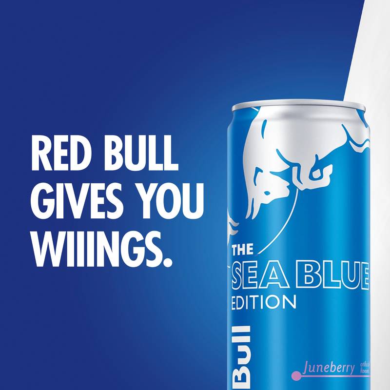 Red Bull Sea Blue Edition Energy Drink 4pk 12oz Cans - Red Bull – BevMo!