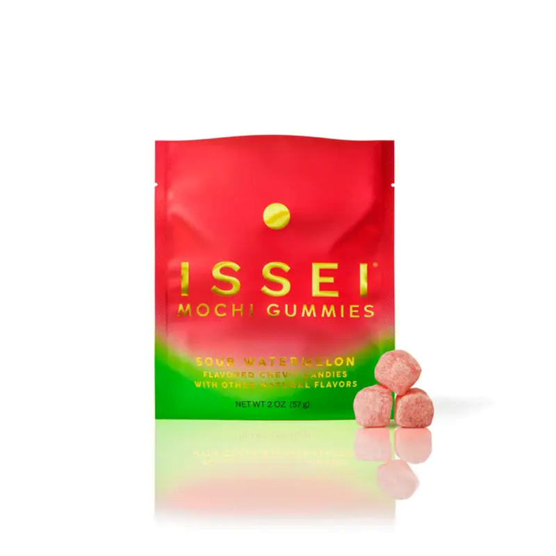 Issei Sour Watermelon Mochi Gummies, 1.76 oz - Issei Mochi Gummies – BevMo!