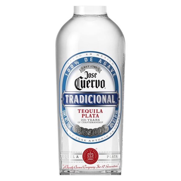 Jose Cuervo Tradicional Plata Tequila 50ml (80 Proof) - Jose Cuervo ...