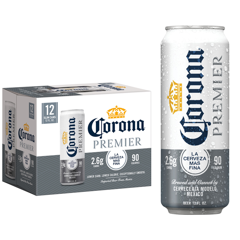 Corona Premier 12pk 12oz Can 4.0% ABV – BevMo!