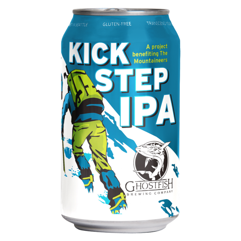 Ghostfish Brewing Kick-Step IPA 4pk 12oz Can 5.5% - Ghostfish – BevMo!