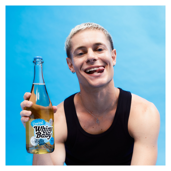 Whiny Baby, Unwind White Wine Blend 750ml – BevMo!
