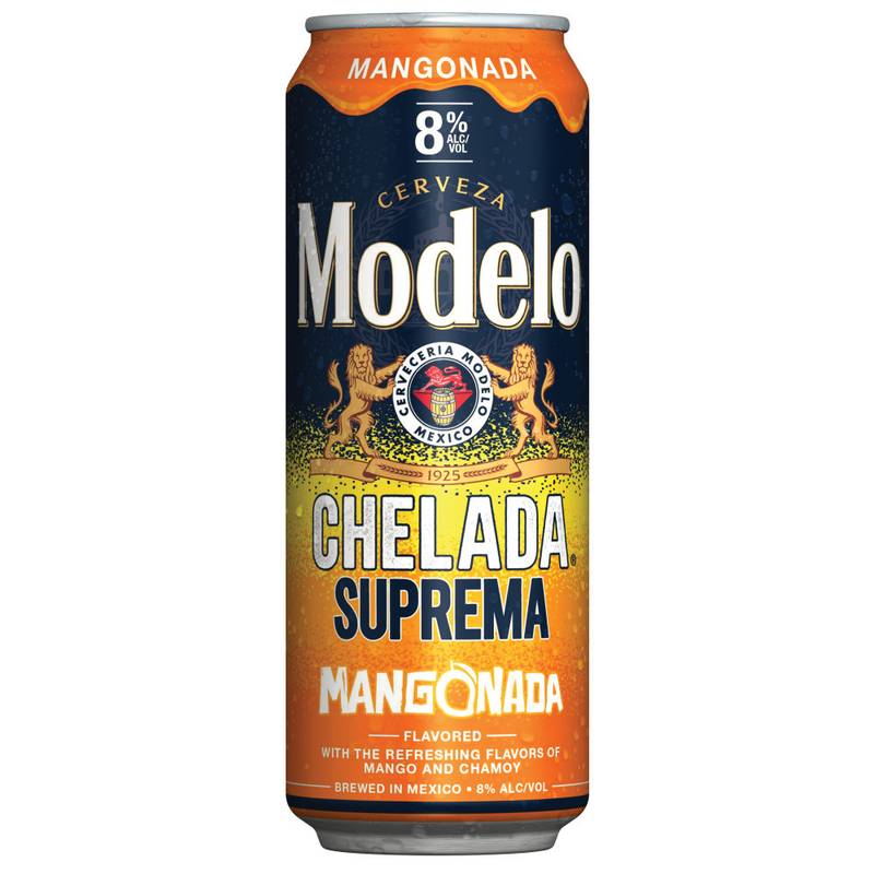 Modelo Chelada Suprema Mangonada 24oz Can 8% ABV - Modelo – BevMo!