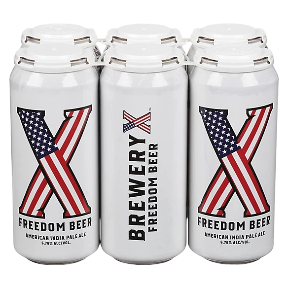 Brewery X Freedom Beer IPA (6PKC 16 OZ) - BevMo! – BevMo!
