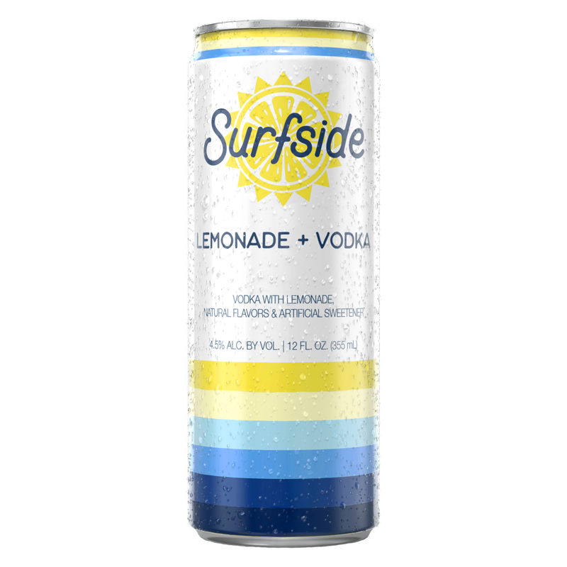 Surfside Lemonade Variety 8pk 12oz Can 4.5% ABV - Surfside – BevMo!