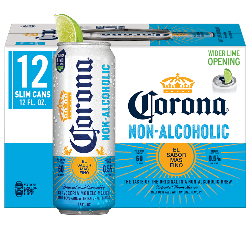 Corona Non-Alcoholic 12pk 12oz Cans - Corona – BevMo!