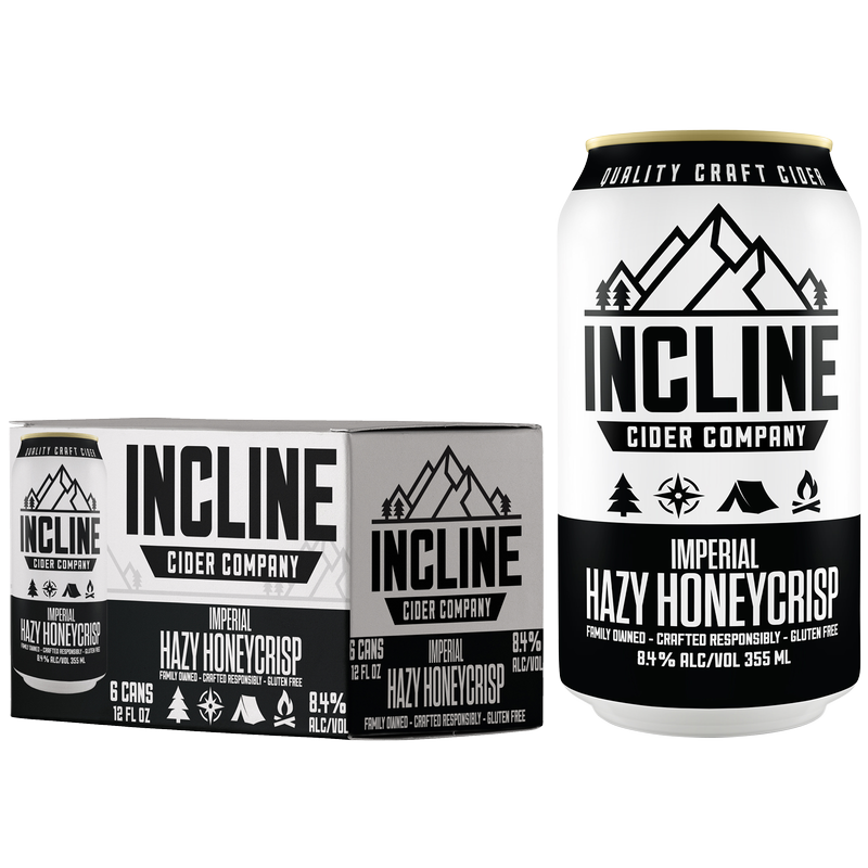 Incline Imperial Hazy Honeycrisp Cider 6pk 12oz Can 8.5% ABV - Incline ...