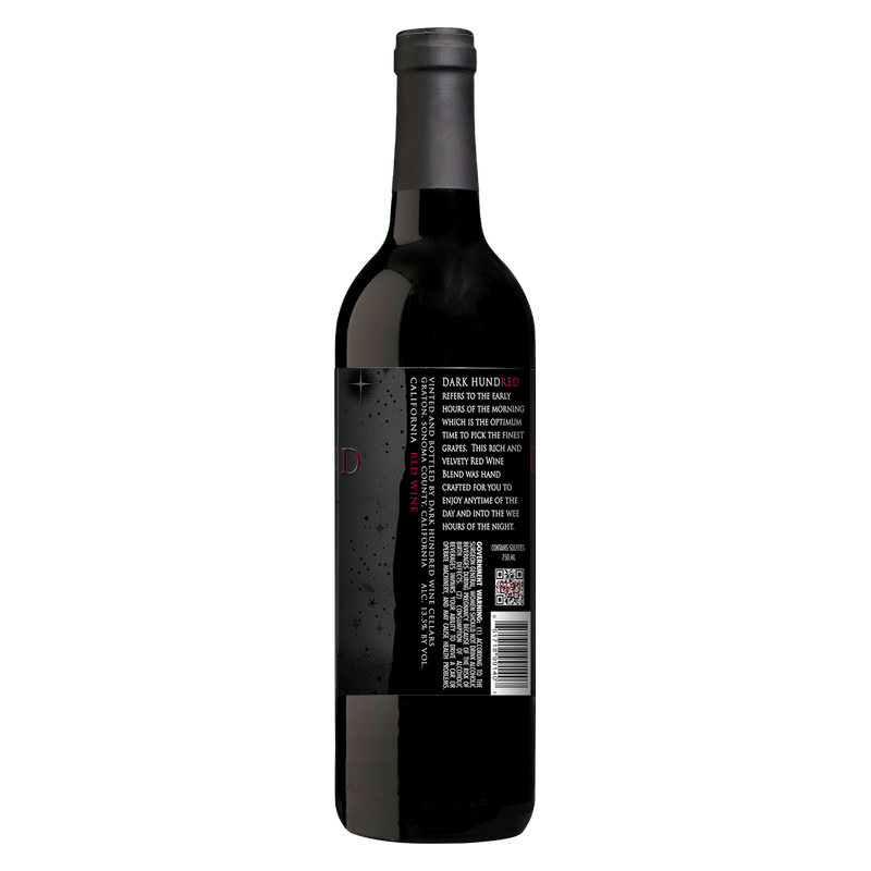 Dark Hundred Red Wine 750ml - Dark Hundred Wine Cellars – BevMo!