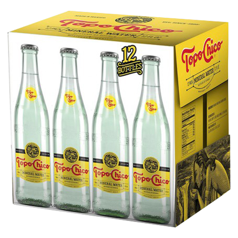 Topo Chico 12pk 12oz Glass Bottle- XL - Topo Chico – BevMo!