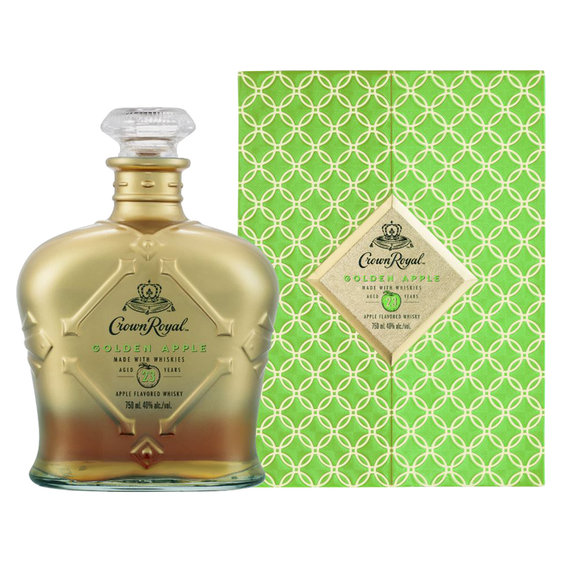 Crown Royal Golden Apple 23Yr 750ml (80 proof) - Crown Royal – BevMo!