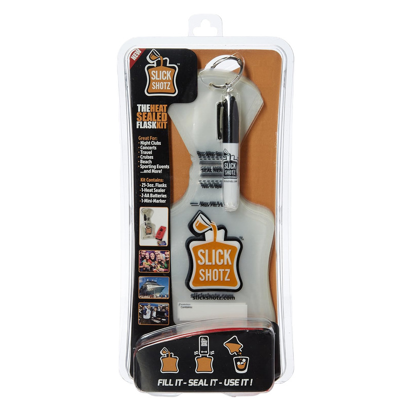 Fill and Seal Flask Kit - BevMo! – BevMo!