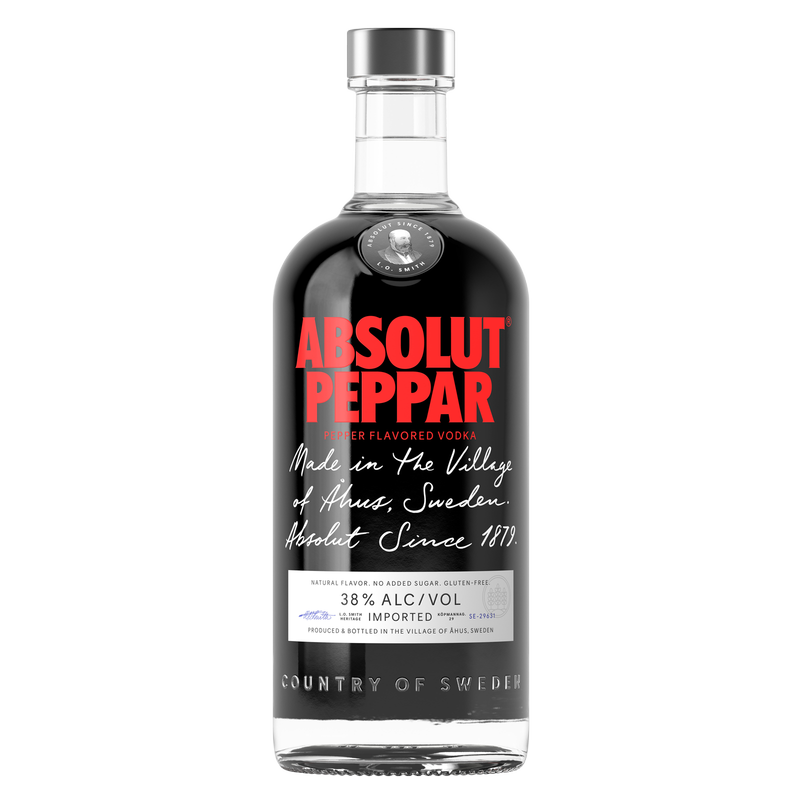 Absolut Peppar Vodka 750ml - Absolut – BevMo!
