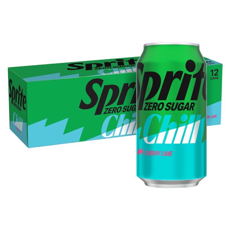Sprite Chill Cherry Lime Zero Sugar 12pk 12oz Can - Sprite – BevMo!