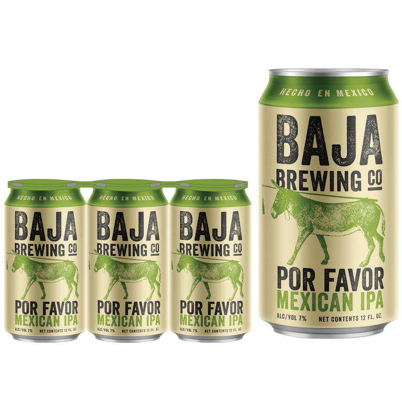 Baja Brewing Mexican IPA Por Favor 6pk 12oz Can - Baja – BevMo!